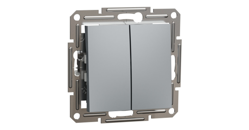 Asfora 105 csillárkapcsoló acél süllyesztett Schneider EPH0300162