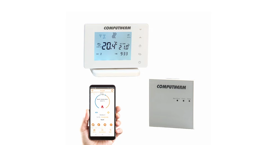 Computherm Wi-Fi termosztát vezeték nélküli E400RF