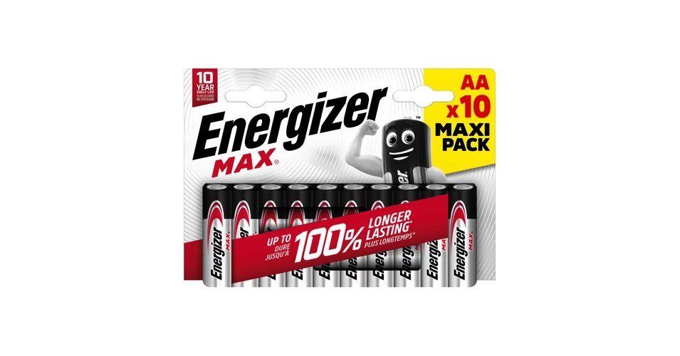 Energizer Max alkáli ceruza elem AA 10db/bliszter