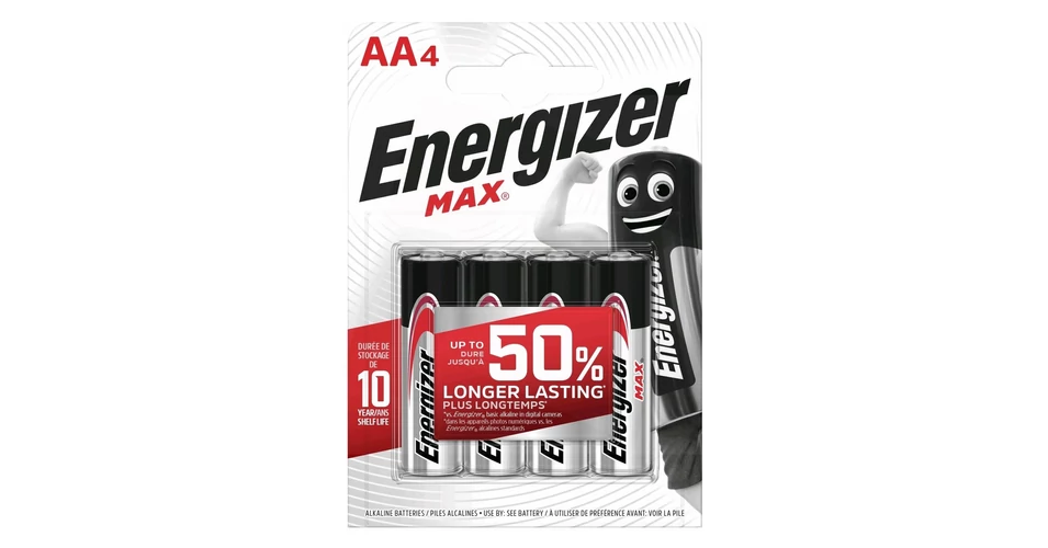 Energizer Max alkáli ceruza elem AA 4db/bliszter