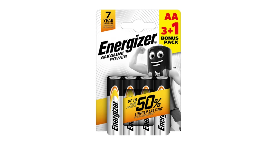 Energizer Power alkáli ceruza elem AA 3+1db/bliszter