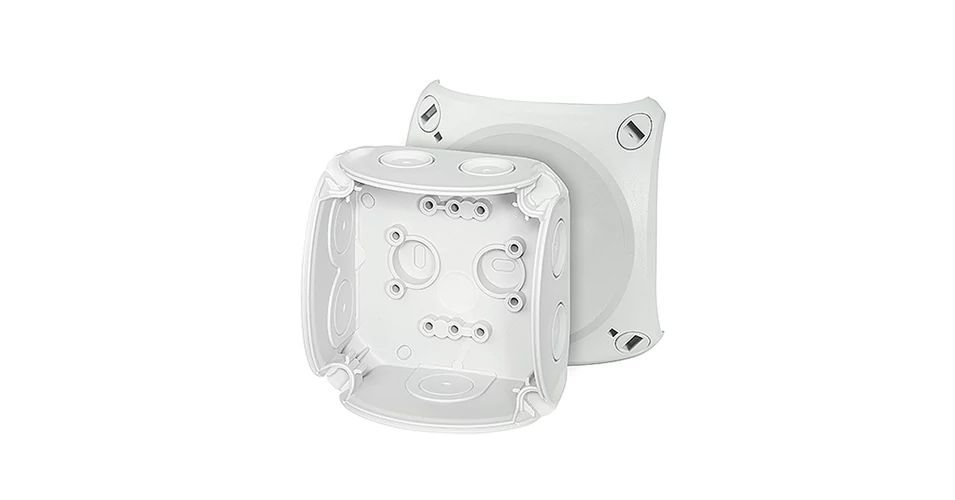 Hensel kötődoboz falon kívüli 93x93x62 mm IP66 DK 0200 GZ
