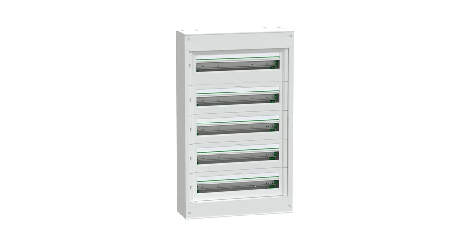 Schneider Electric PRIMASET S fém falon kívüli lakáselosztó maszkolt ...