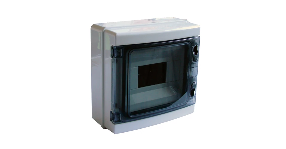 Tracon lakáselosztó doboz falon kívüli 8 modul kiselosztó IP65 EDFKIP65-8/1